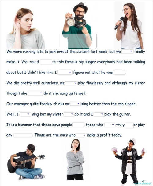 Simple Present Verbs 1. Interactive worksheet | TopWorksheets