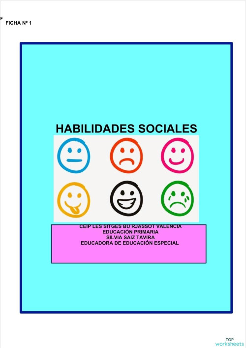 HABILIDADES SOCIALES. Ficha interactiva | TopWorksheets