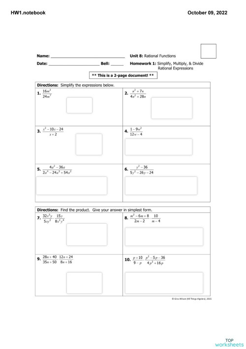 Grade 3 - Mini test 3 - Review. Interactive worksheet | TopWorksheets