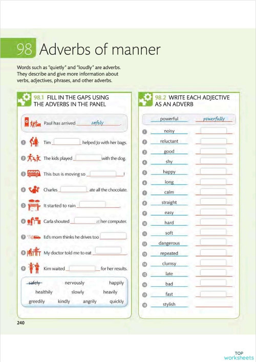 DOUBLE COMPARATIVES. Interactive worksheet | TopWorksheets