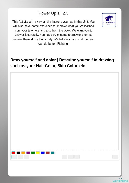 Power Up 1 | 2.3. Interactive worksheet | TopWorksheets