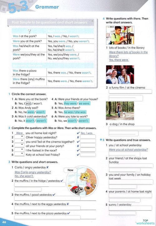 English language: interactive worksheets and online exercises ...