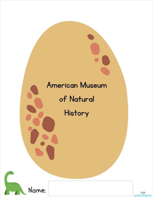 American Museum of Natural History Name: 1. Interactive worksheet ...