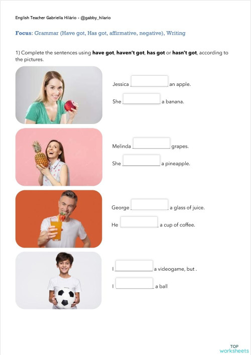 Listening personal information. Interactive worksheet | TopWorksheets