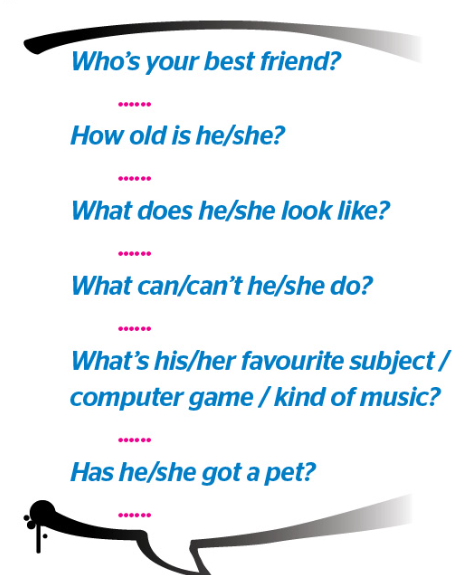 21 10 - My Best Friend. Interactive worksheet | TopWorksheets