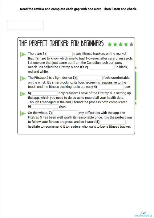 Writing: interactive worksheets and online exercises | TopWorksheets