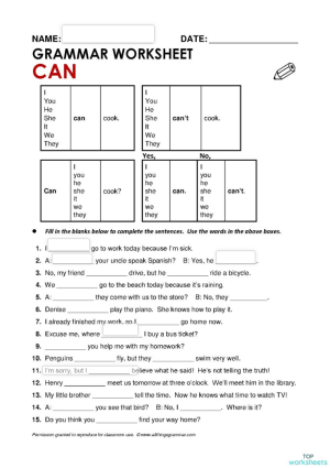 English language: interactive worksheets and online exercises ...