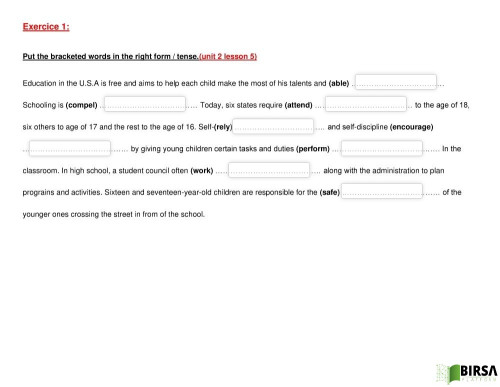 Module 2: interactive worksheets and online exercises | TopWorksheets