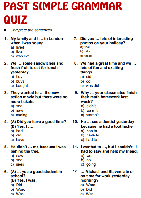 PRACTICE SIMPLE TENSES (PAST - PRESENT - FUTURE). Interactive worksheet ...