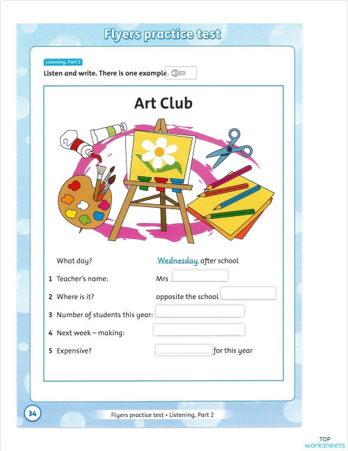 Listening: Introducing a friend. Interactive worksheet | TopWorksheets