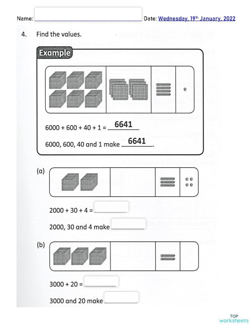 YM 3A WB pg 7-8 (19-Jan-2022). Interactive worksheet | TopWorksheets
