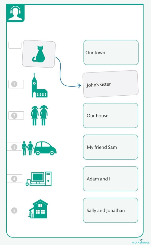 things that we have 1. Interactive worksheet | TopWorksheets