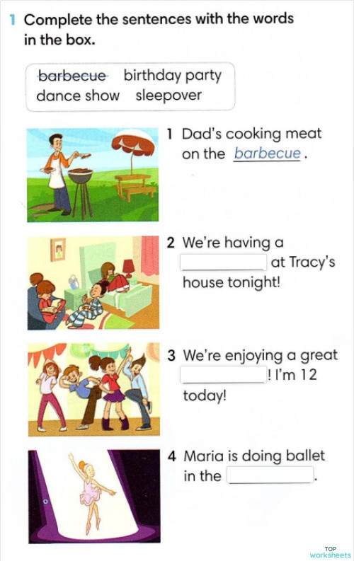 Vocabulary UNIT 5. Interactive worksheet | TopWorksheets