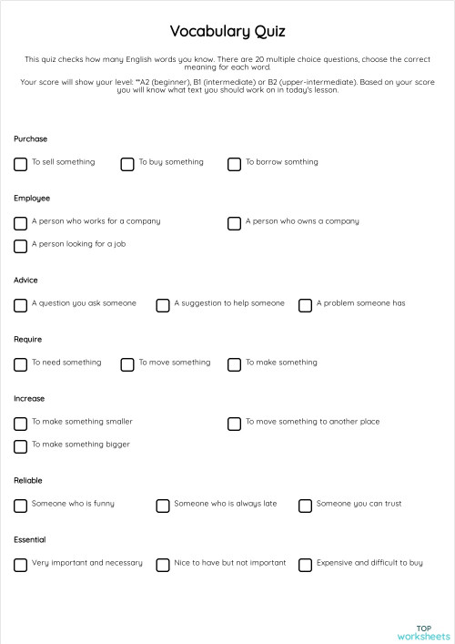 GG2. 3.5 Reading WB p.30. Interactive worksheet | TopWorksheets