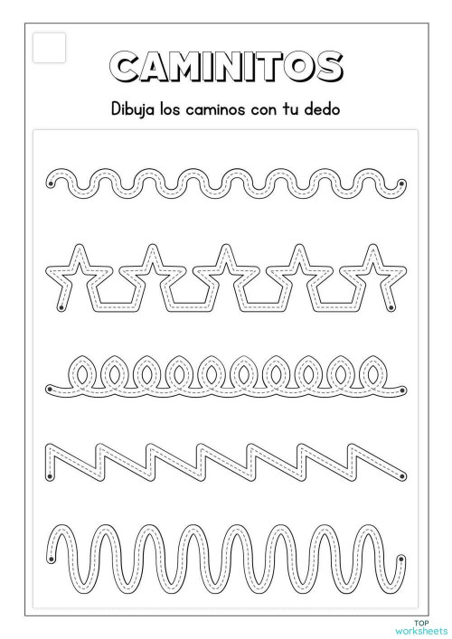 caminitos 1. Ficha interactiva | TopWorksheets