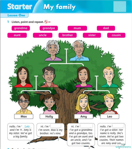 Get Smart 4 - Unit 6 - Writing Task 1 - model answer. Interactive ...