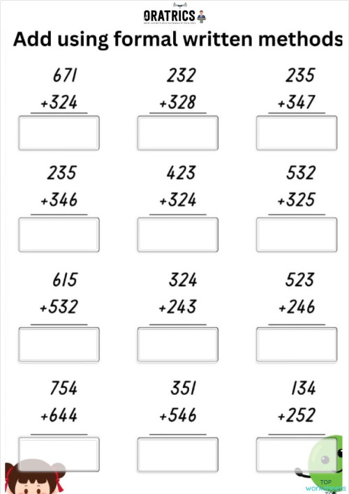 Grad4 3 23 1. Interactive worksheet | TopWorksheets