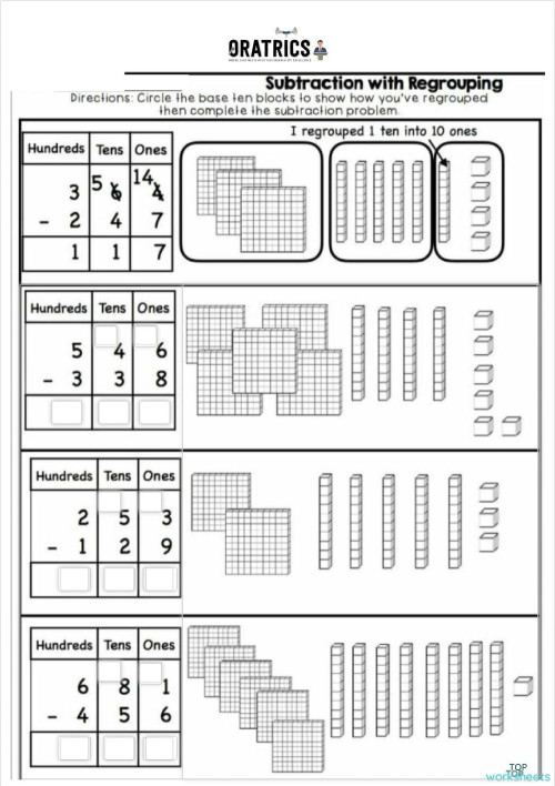 Math: interactive worksheets and online exercises | TopWorksheets