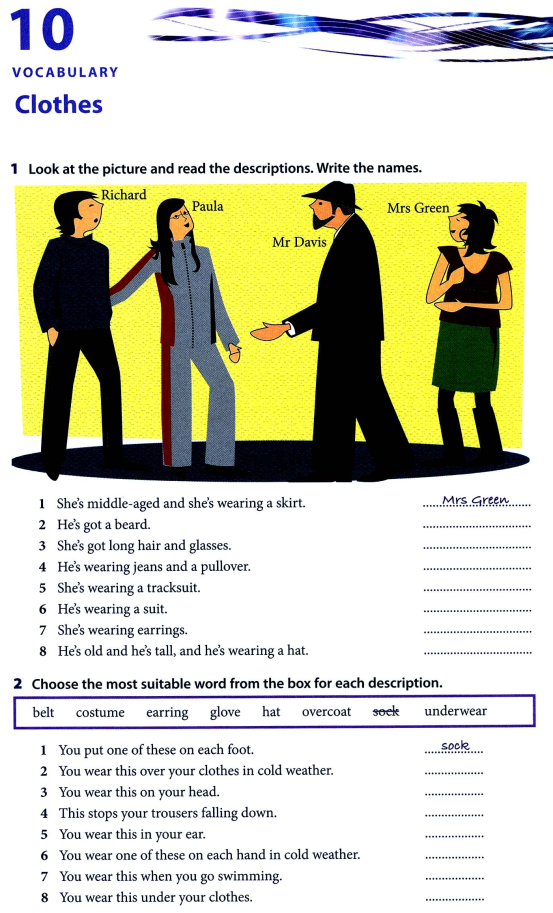 CLOTHES VOCABULARY. Interactive worksheet | TopWorksheets