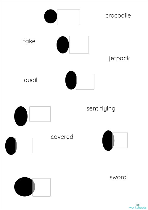 Match the word to the sound (3). Interactive worksheet | TopWorksheets