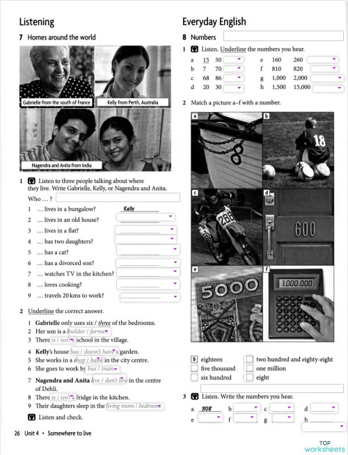 PRACTICE 4- ELEMENTARY 04. Interactive worksheet | TopWorksheets