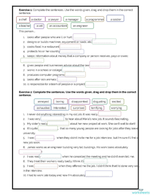 Unit 3- Vocabulary worksheet. Interactive worksheet | TopWorksheets