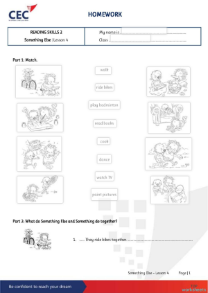RS2_Something Else_Lesson 4_Homework. Interactive worksheet | TopWorksheets