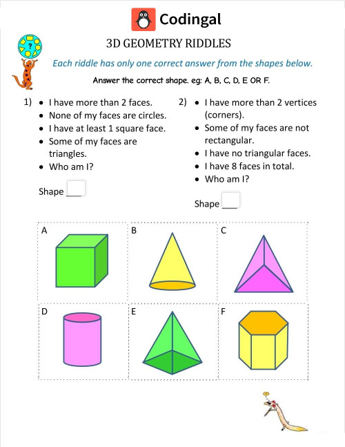 M_G04M16L52_WE02_Answer the given riddles by guessing correct shape ...