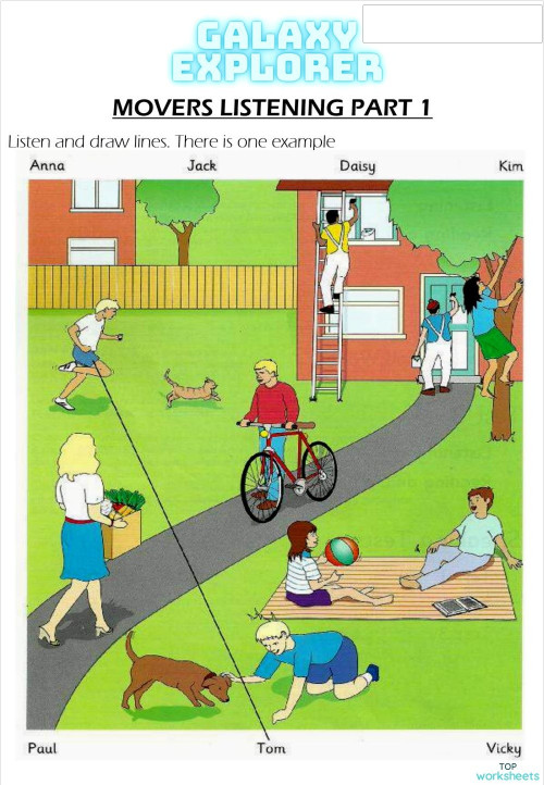 Listening practise 19. Interactive worksheet | TopWorksheets