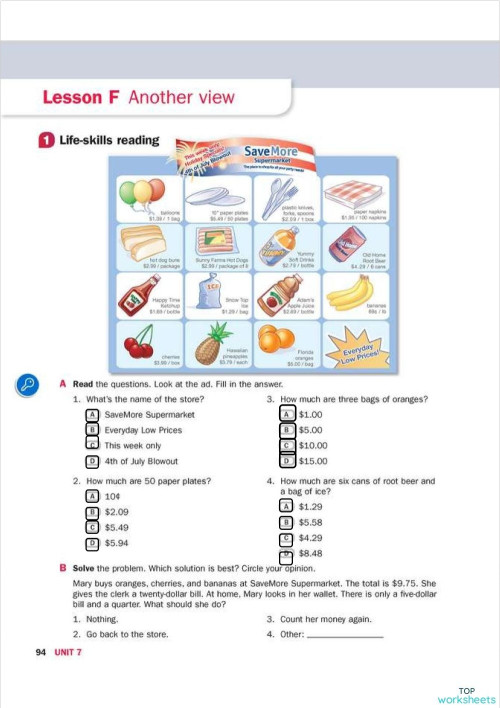 Grammar Exercise 04/08. Interactive worksheet | TopWorksheets
