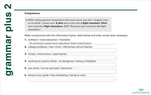 IC302 grammar plus 02. Interactive worksheet | TopWorksheets