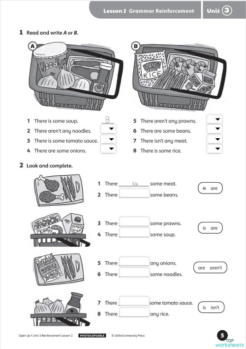 4 UNIT 3 GRAMMAR REINFORCEMENT. Interactive worksheet | TopWorksheets