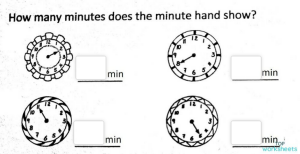 Year 2 Math | Reading the minutes (2). Interactive worksheet ...