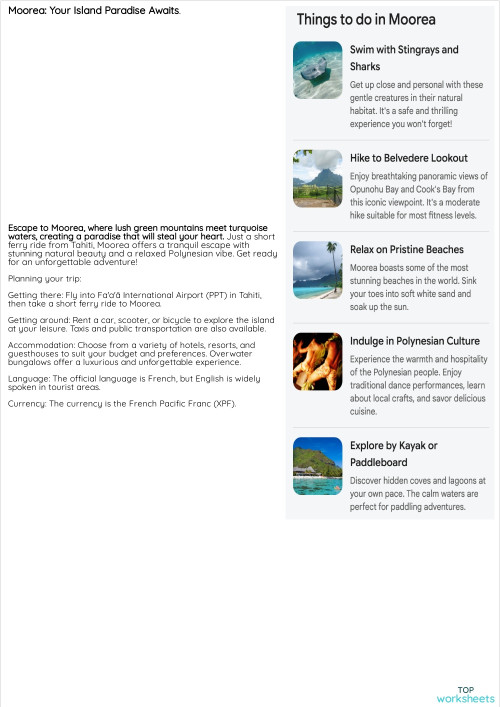 Santa around the world TRUE-FALSE - NOT GIVEN. Interactive worksheet ...