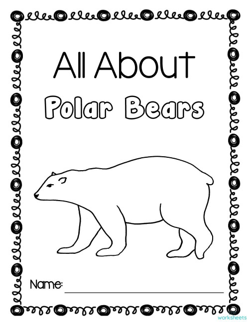 Polar bear. Interactive worksheet | TopWorksheets