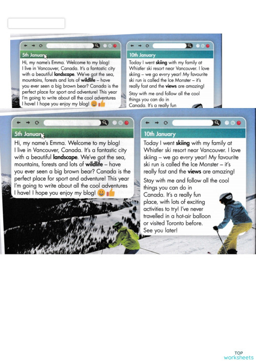 Year 6 - Unit 3. Interactive worksheet | TopWorksheets