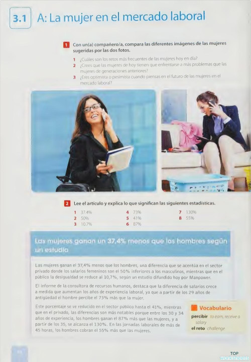 3. La igualdad de sexos. Ficha interactiva | TopWorksheets