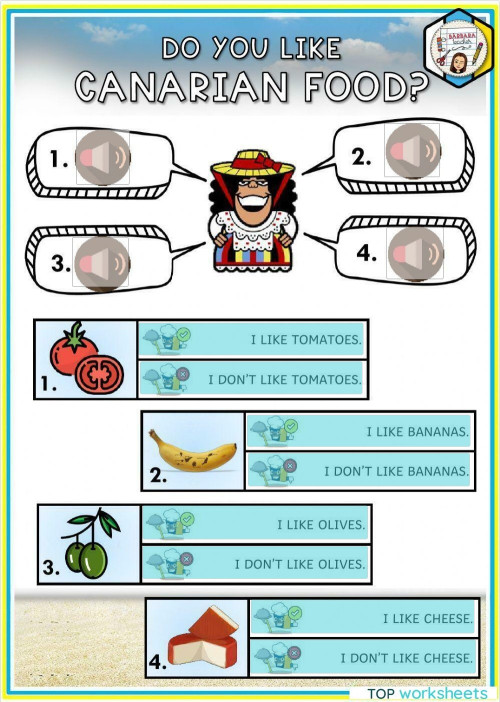 Canary Islands. Interactive worksheet | TopWorksheets