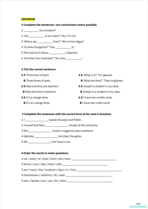 Simple Past. Interactive worksheet | TopWorksheets