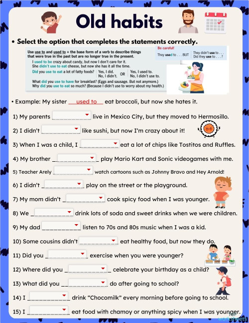 Present Simple Affirmative Interactive Worksheet Topworksheets