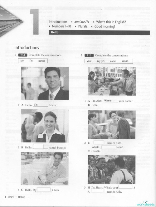 Starters Reading and Writing Part 4 PETS. Interactive worksheet ...