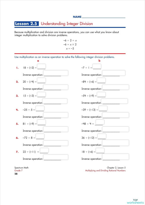 L3 - 7_2 Multiplication 3. Interactive worksheet | TopWorksheets