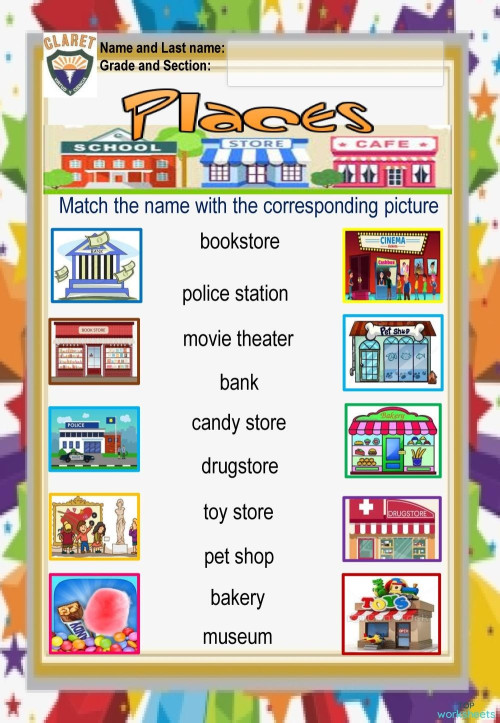 4th.grade Vocabulary Unit 3. Interactive worksheet | TopWorksheets