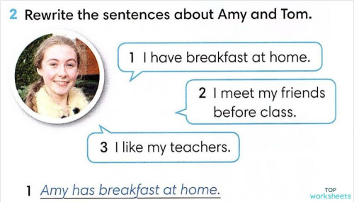 Present simple and continuous. Interactive worksheet | TopWorksheets
