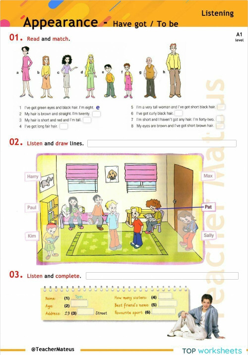 Interactive worksheets and online exercises in english | TopWorksheets