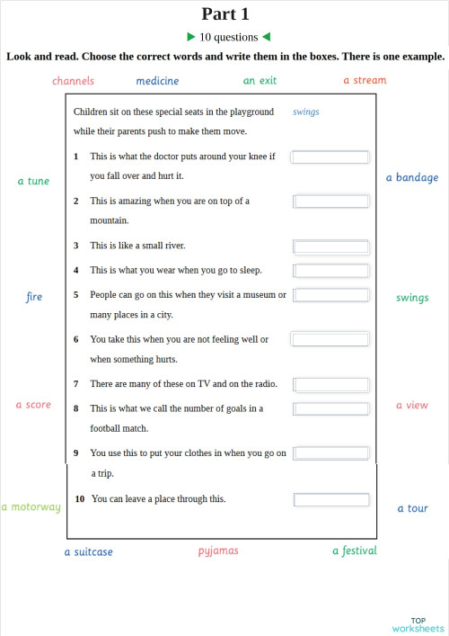 SKILLS BUILDER FOR YOUNG LEARNERS FLYERS 2 UNIT 5 Reading & Writing ...