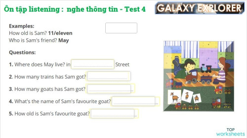 Listening_Staters_P2_T4. Interactive worksheet | TopWorksheets