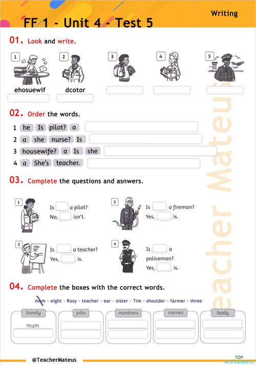 F to J letters Writing. Interactive worksheet | TopWorksheets
