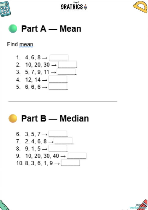 Corbett Maths Mixed Questions. Interactive worksheet | TopWorksheets