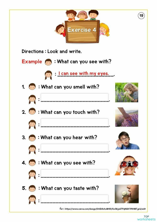 exercise 4. Interactive worksheet | TopWorksheets